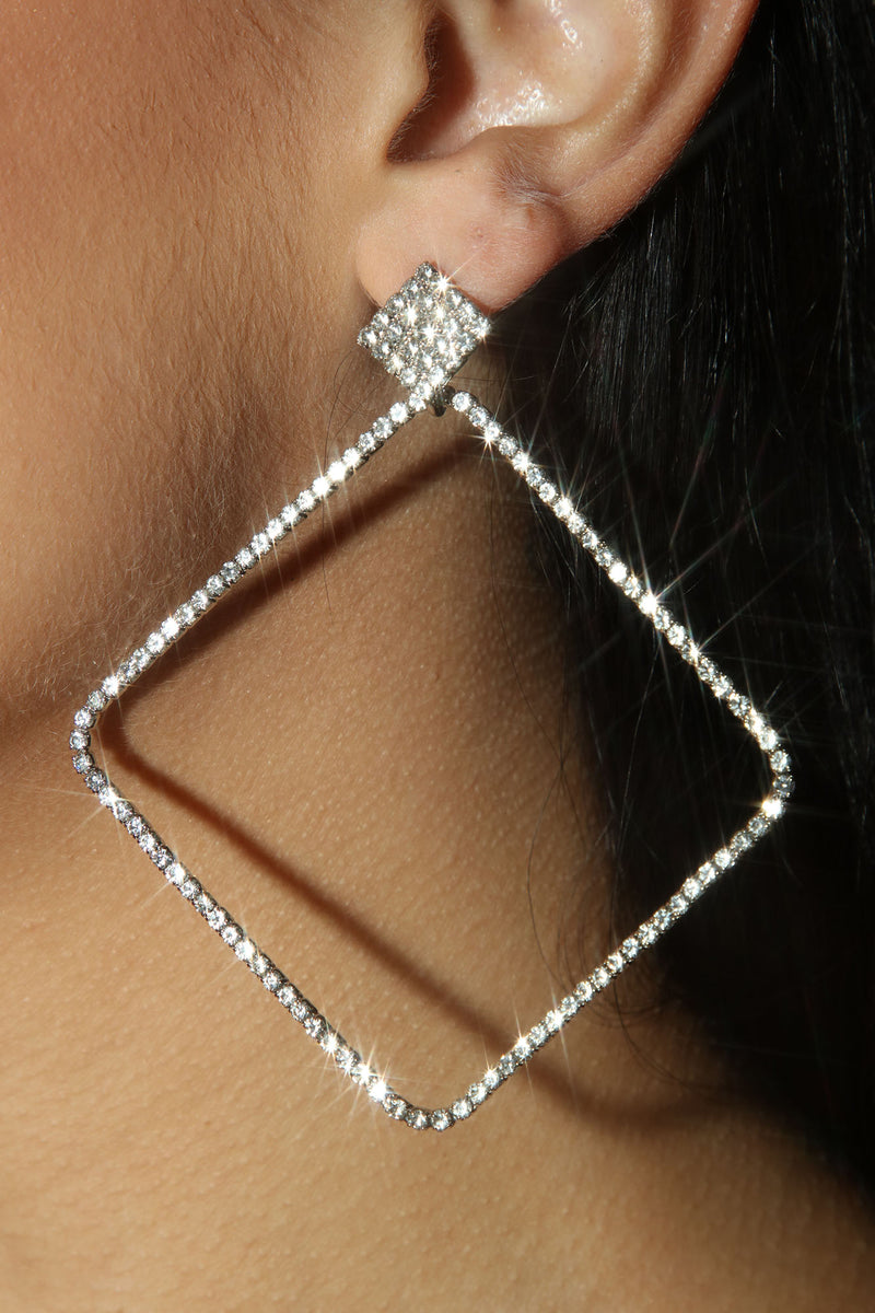 Fine Shine Earrings - Silver | Fashion Nova, Jewelry | Fashion Nova