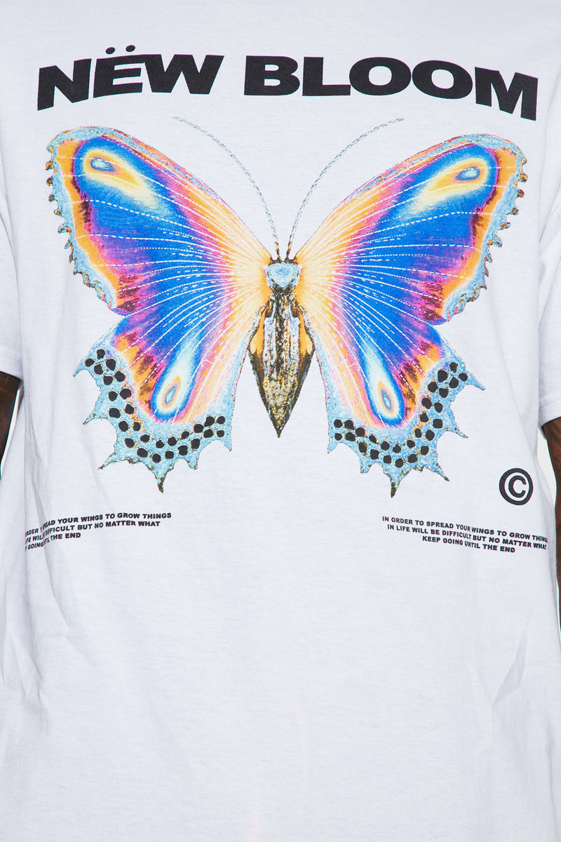 New Bloom Short Sleeve Tee - White | Fashion Nova, Mens Graphic Tees | Fashion Nova