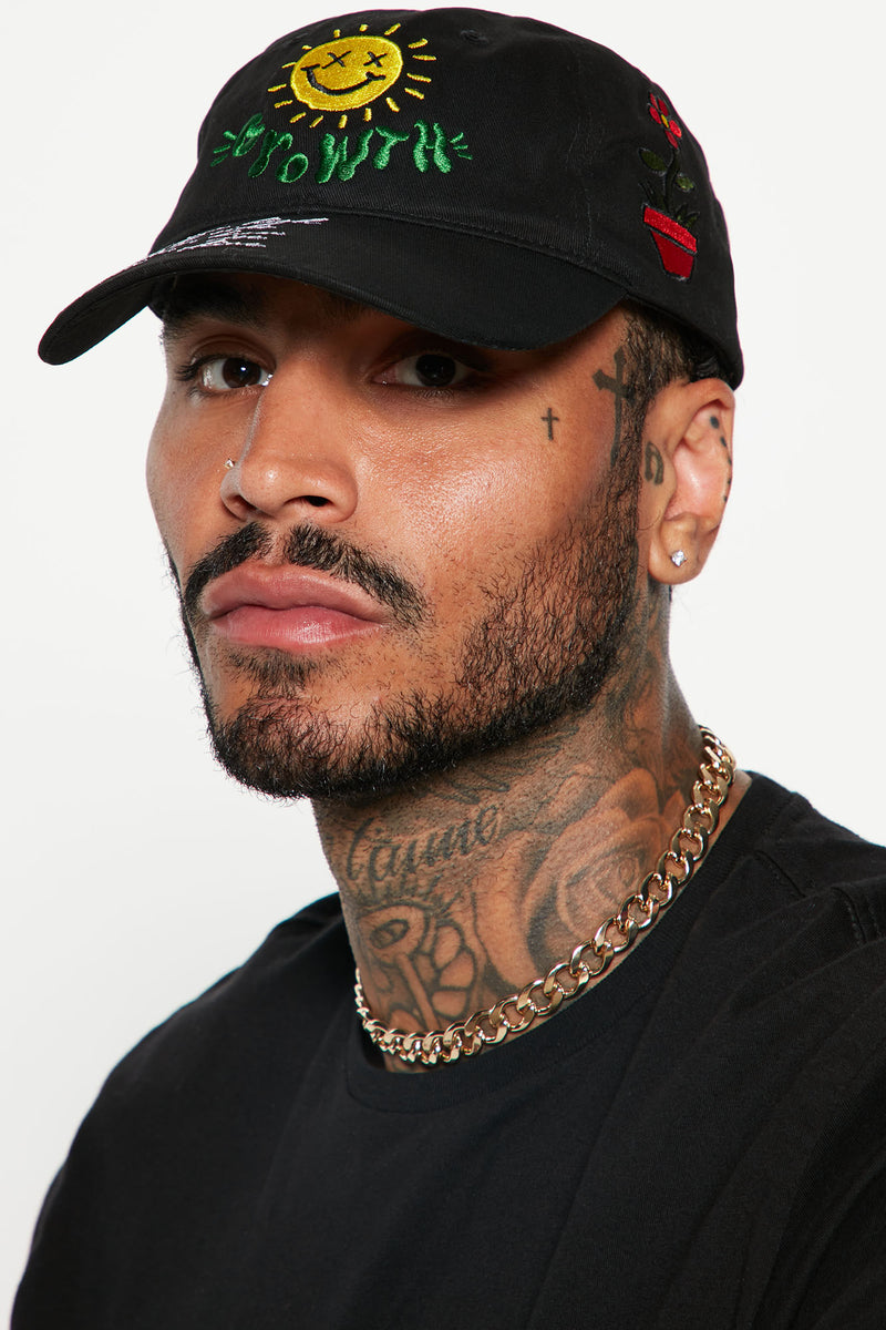 Sunny Growth Dad Hat Black Fashion Nova Mens Accessories Fashion Nova