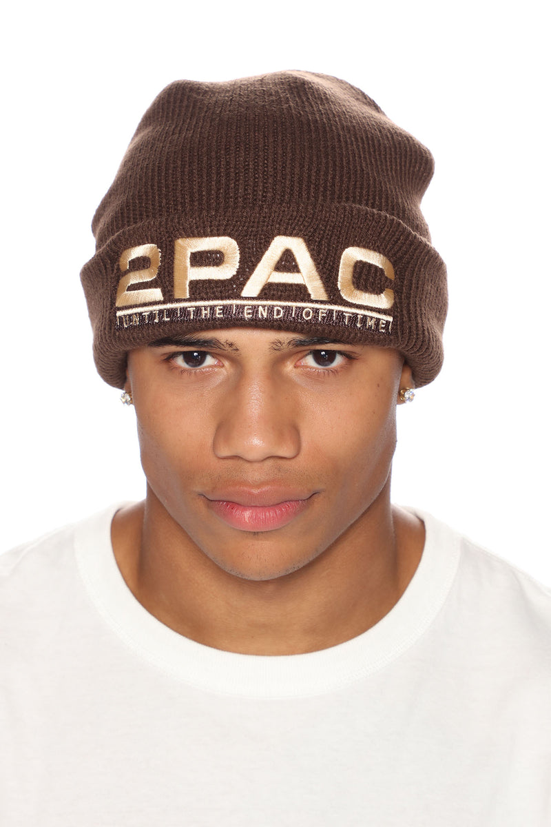 2PAC Beanie - Brown | Fashion Nova, Mens Accessories | Fashion Nova