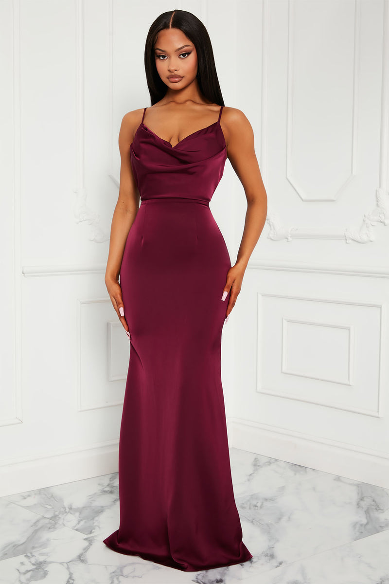 Holland Satin Maxi Dress - Purple | Fashion Nova, Dresses | Fashion Nova
