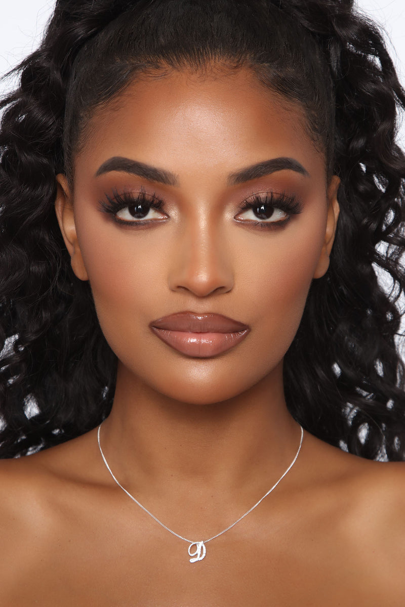 Initials Please D Necklace - Silver | Fashion Nova, Jewelry | Fashion Nova