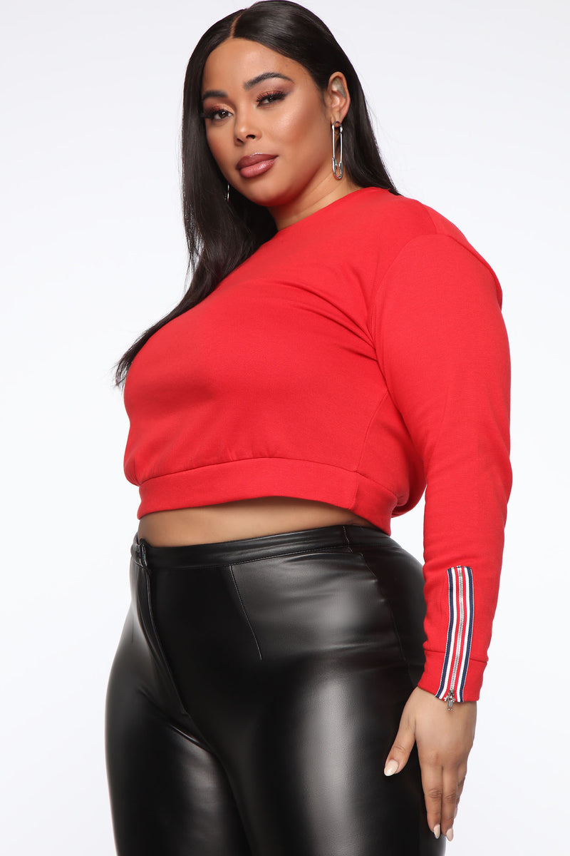Bubbles And Bubbly Top - Red | Fashion Nova, Knit Tops | Fashion Nova