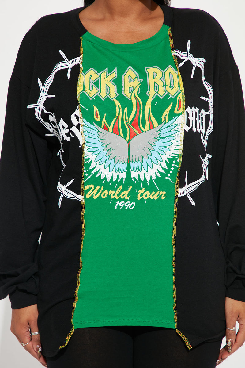 Electrified Music Legging Set - Black/Green | Fashion Nova, Matching ...