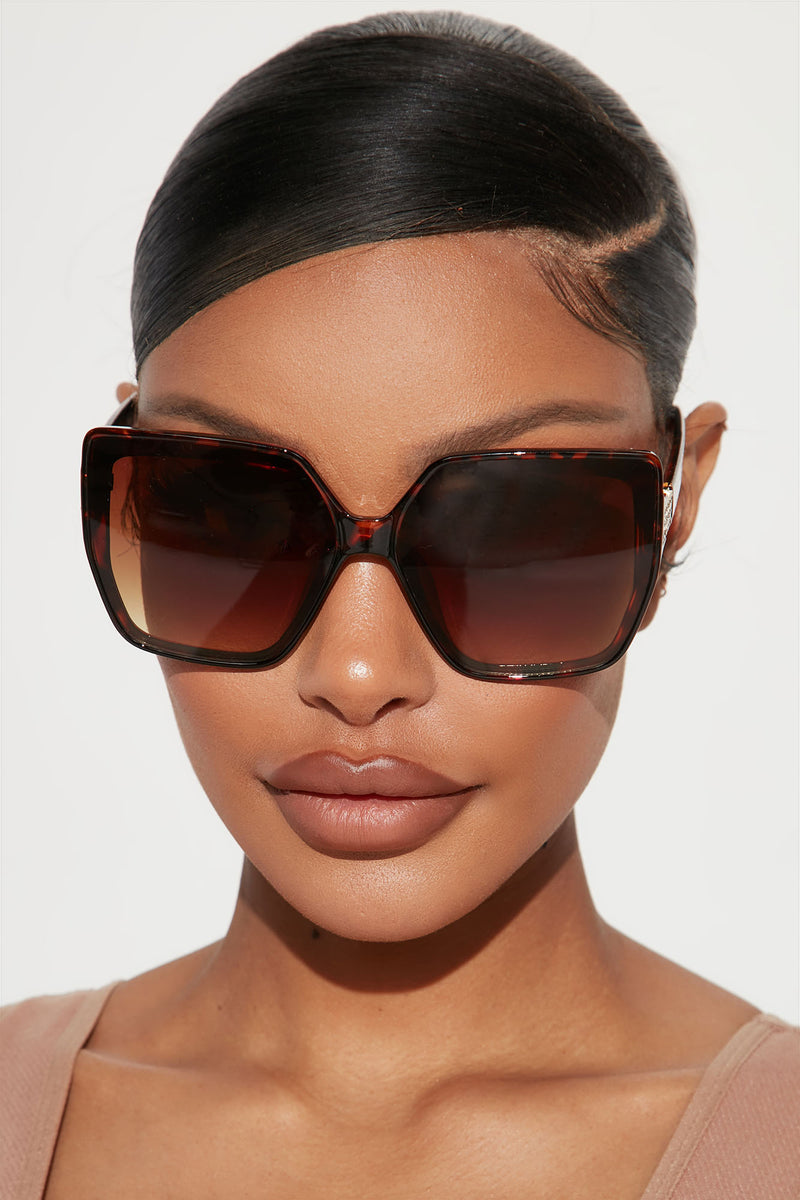 Sticks And Stones Sunglasses Tortoise Fashion Nova Sunglasses