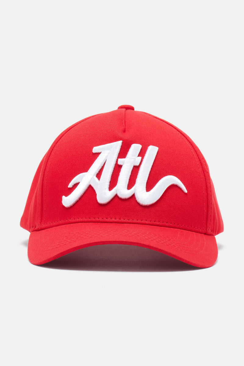 Atlanta Snapback Hat - Red | Fashion Nova, Mens Accessories | Fashion Nova