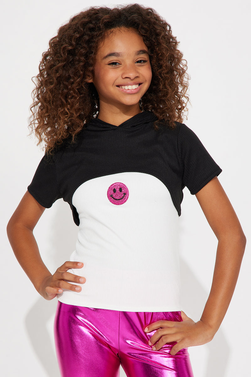 Mini Kiara Hooded Shrug Faux Leather Legging Set - Fuchsia | Fashion Nova, Kids Sets | Fashion Nova