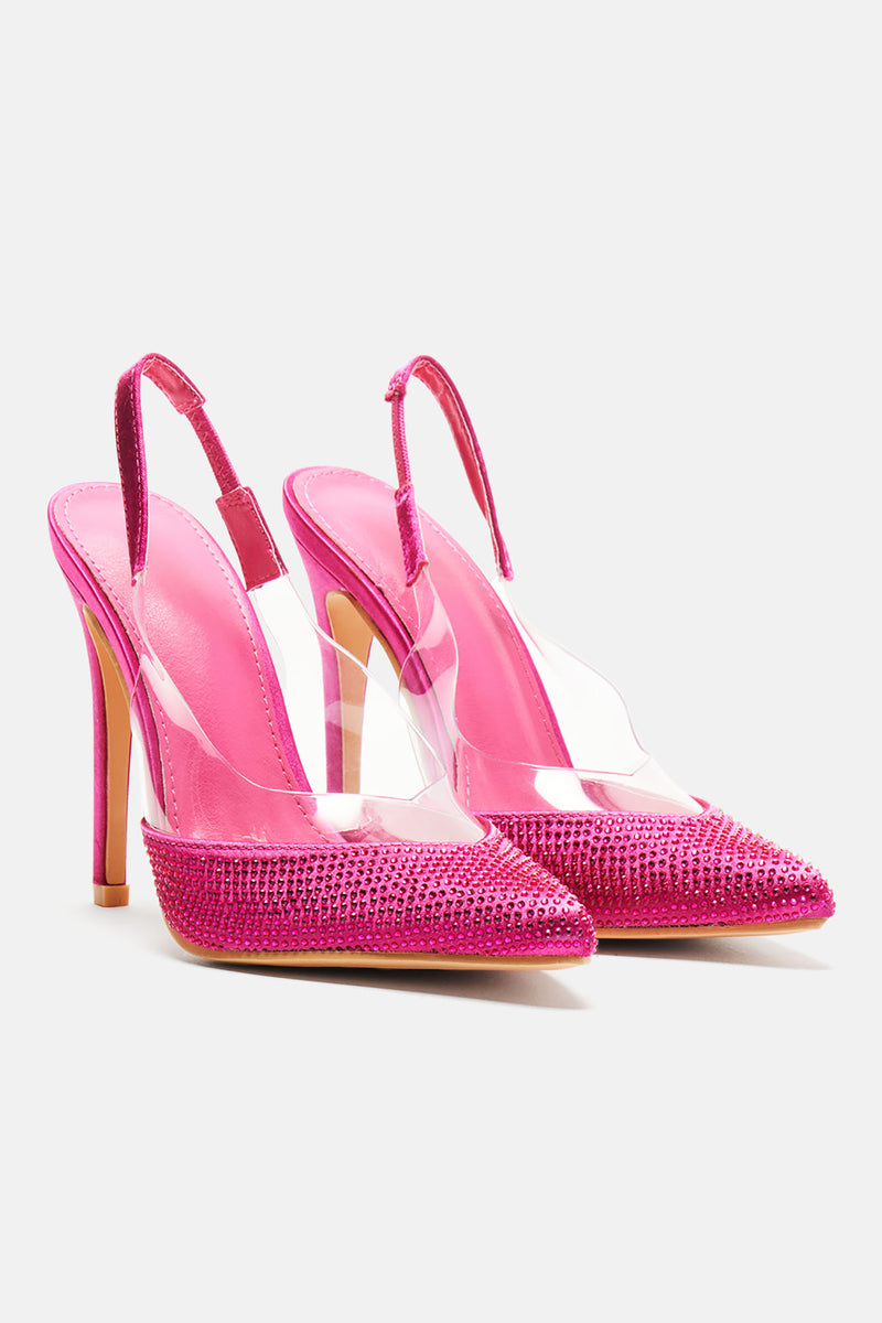 Everly Embellished Slingback Pumps - Pink | Fashion Nova, Shoes ...