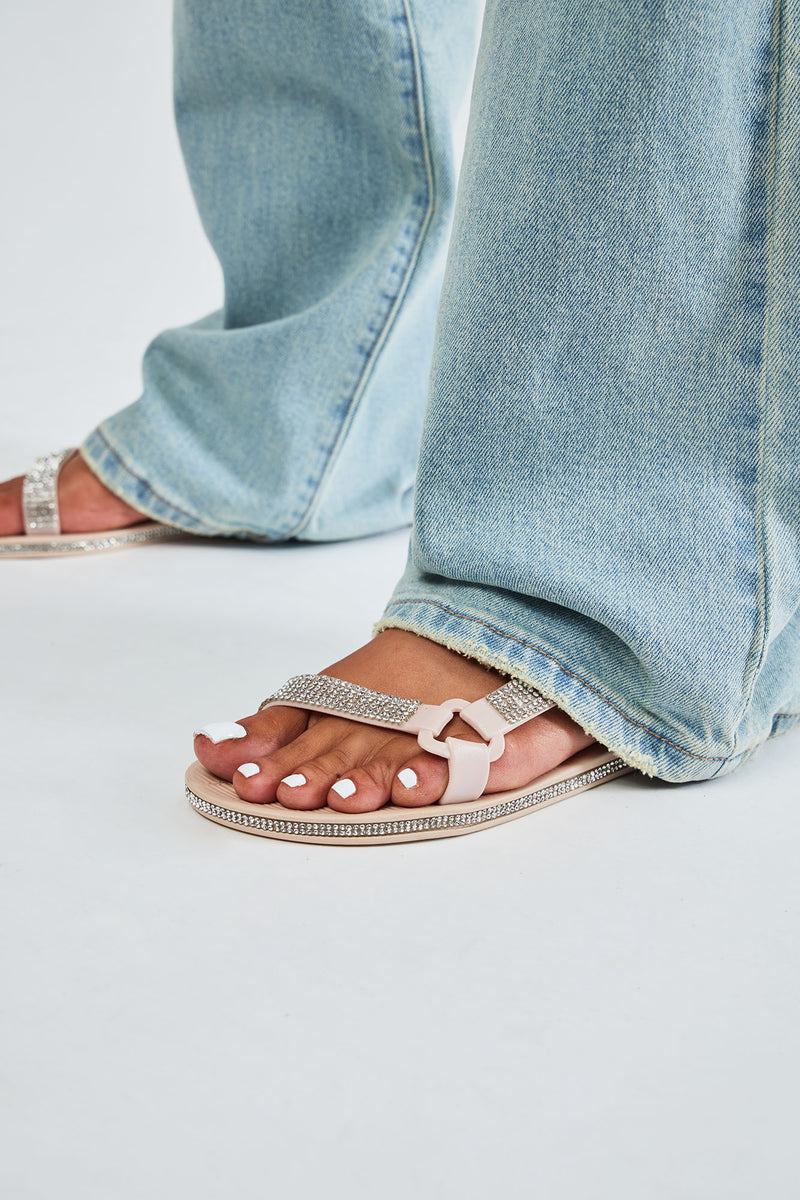 All Good Here Flat Sandals - Nude | Fashion Nova, Shoes | Fashion Nova