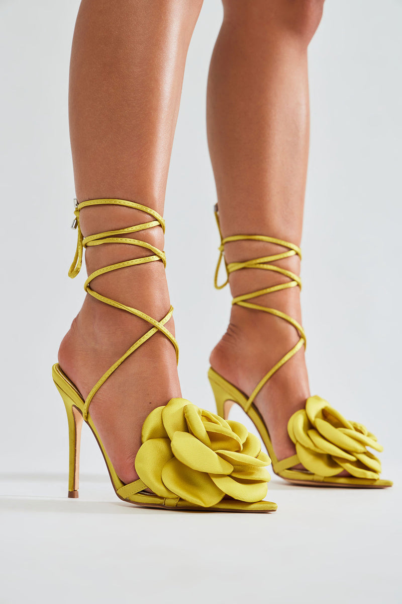 Love Is Blooming Heeled Sandals - Lime | Fashion Nova, Shoes | Fashion Nova