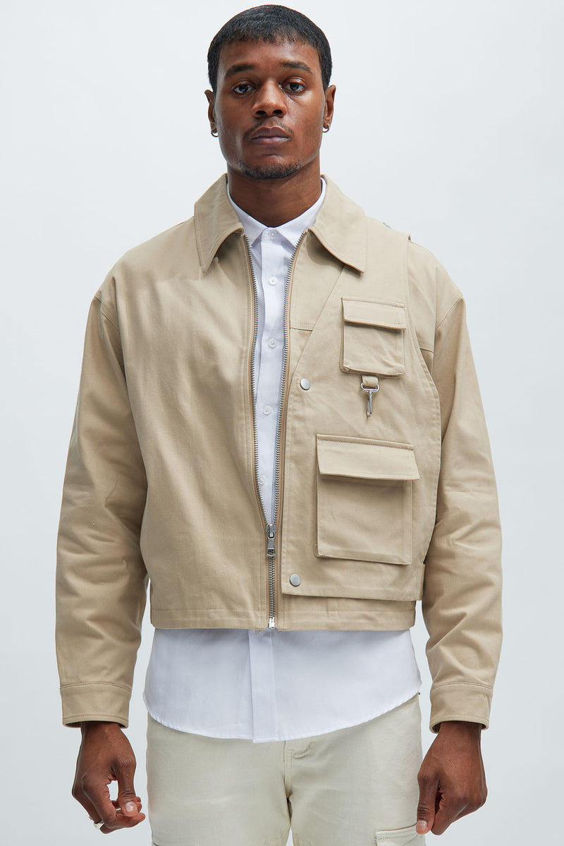 Protocol Boxy Jacket - Tan | Fashion Nova, Mens Casual Jackets ...