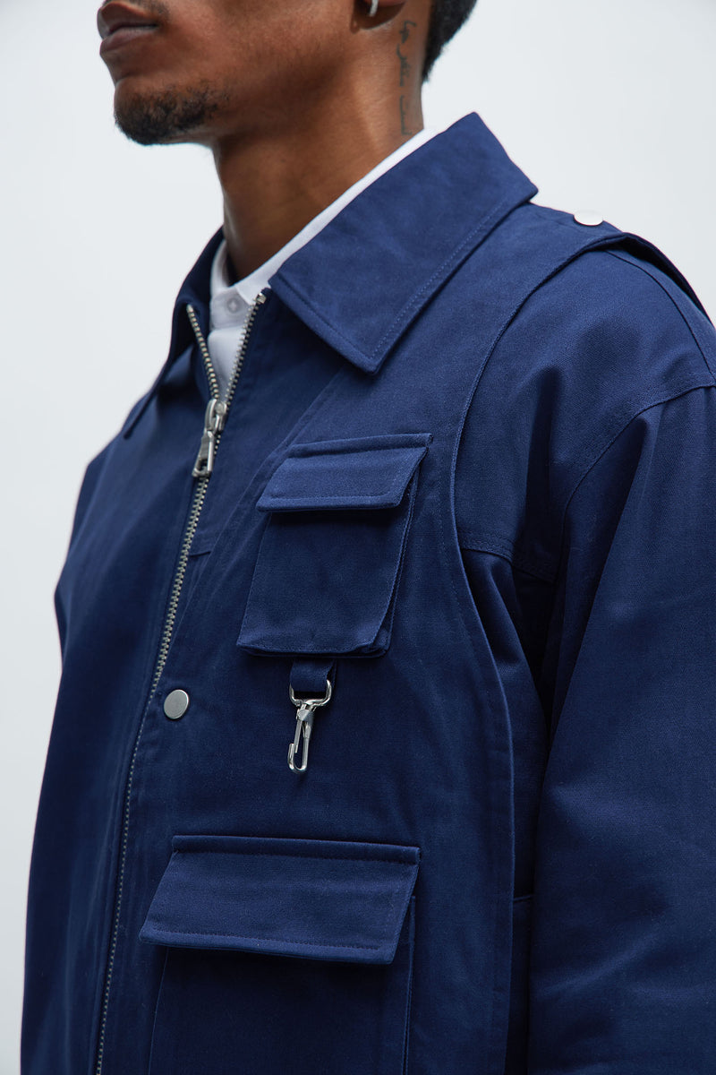Protocol Boxy Jacket - Navy | Fashion Nova, Mens Casual Jackets ...