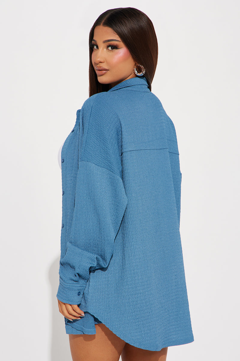 Bethany Textured Short Set - Blue | Fashion Nova, Matching Sets ...