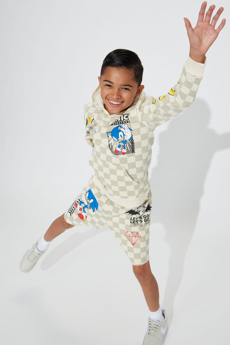 Mini Lets Go Lets Go Sonic Set - Ivory | Fashion Nova, Kids Sets ...