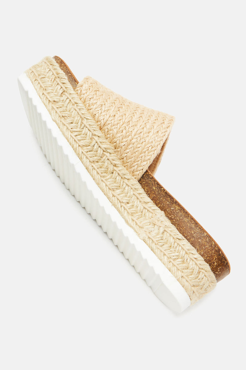 Sanya Platform Wedges - Beige | Fashion Nova, Shoes | Fashion Nova