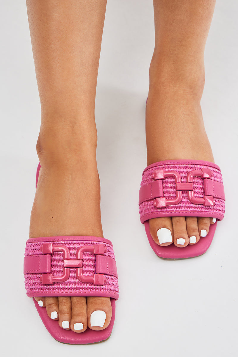 Sunday Strolls Flat Sandals - Pink | Fashion Nova, Shoes | Fashion Nova