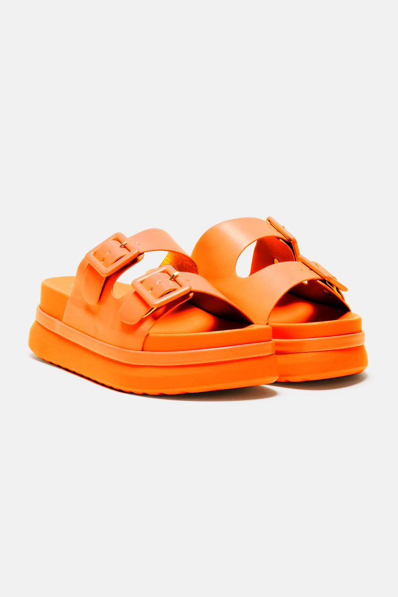 Got You Figured Out Platform Slides - Orange | Fashion Nova, Shoes ...