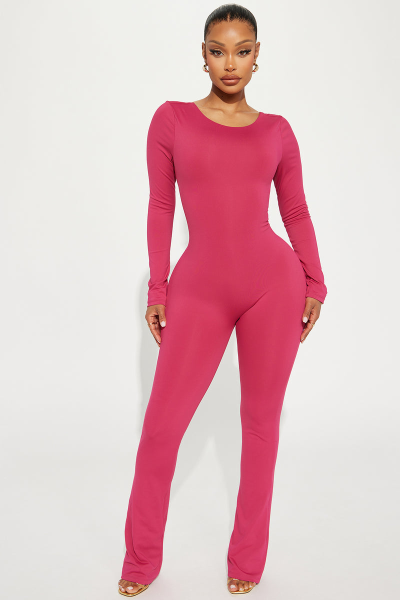 Saylah Jumpsuit - Raspberry | Fashion Nova, Jumpsuits | Fashion Nova