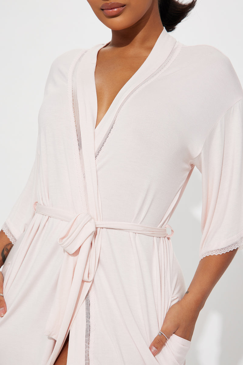Cozy Mornings Robe - Blush | Fashion Nova, Lingerie & Sleepwear ...