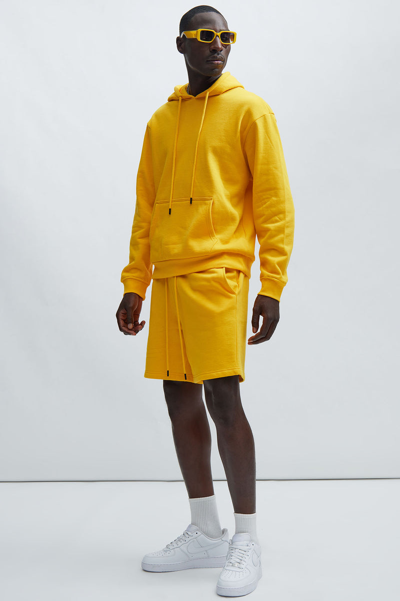 Tyson Sweatshort - Yellow | Fashion Nova, Mens Shorts | Fashion Nova