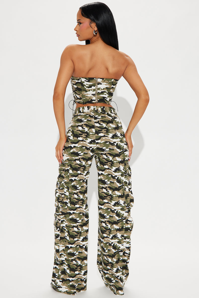 Strong Sensation Camo Pant Set - Camouflage | Fashion Nova, Matching ...
