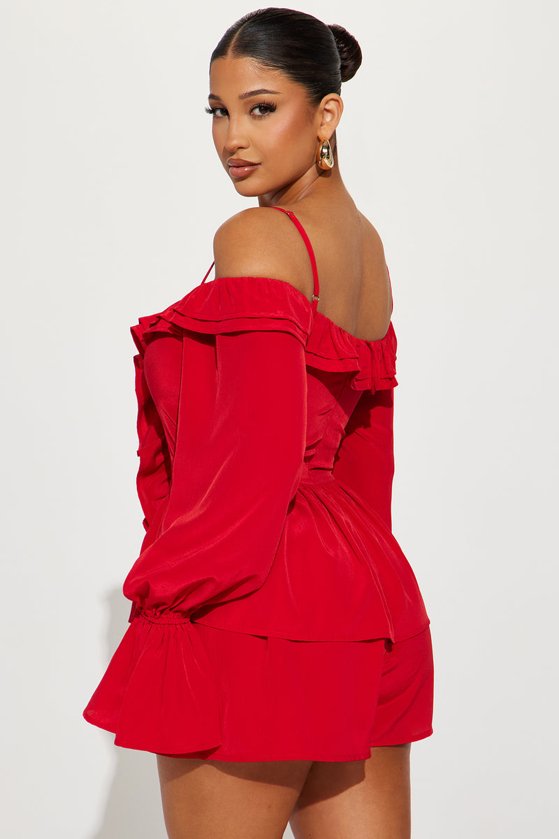 Positano Romper - Red | Fashion Nova, Rompers | Fashion Nova