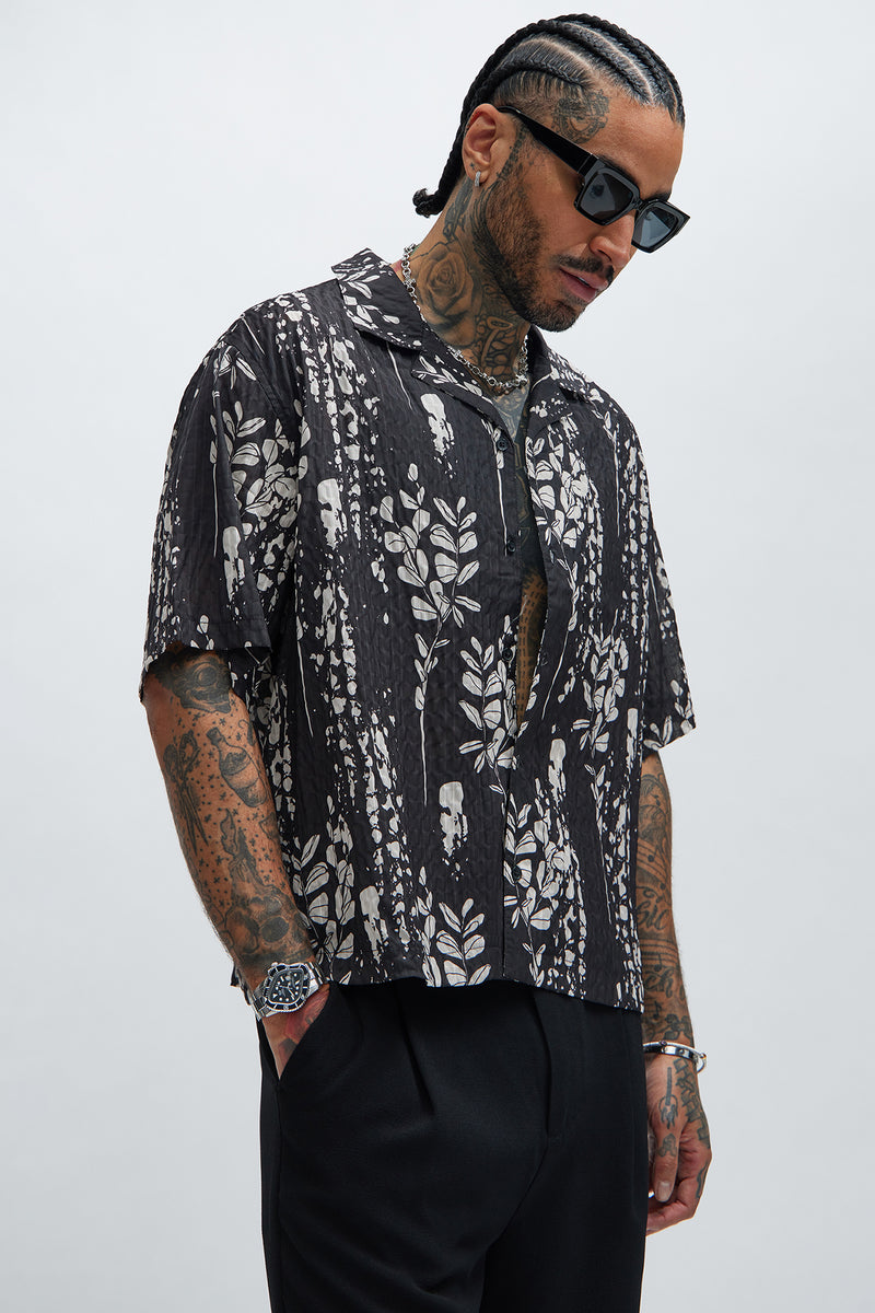 Java Textured Shirt - Black/combo | Fashion Nova, Mens Shirts | Fashion ...