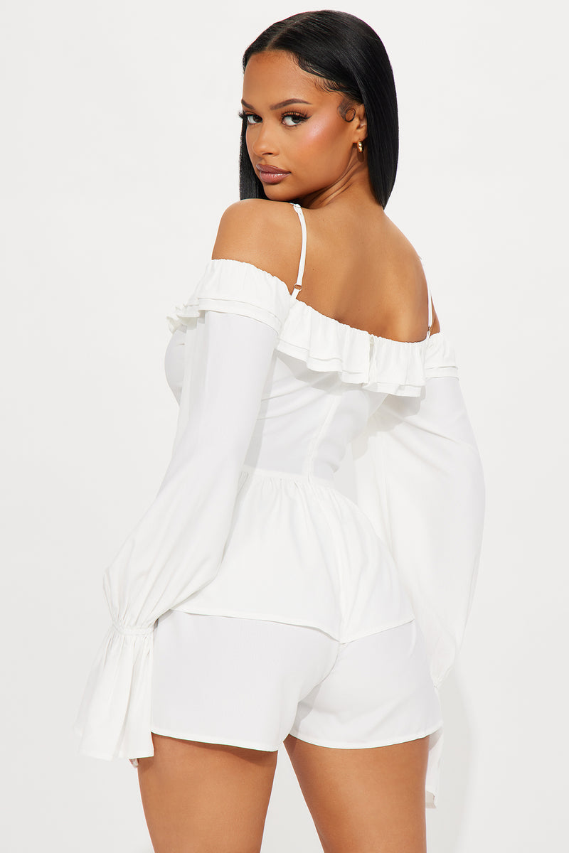 Positano Romper - White | Fashion Nova, Rompers | Fashion Nova
