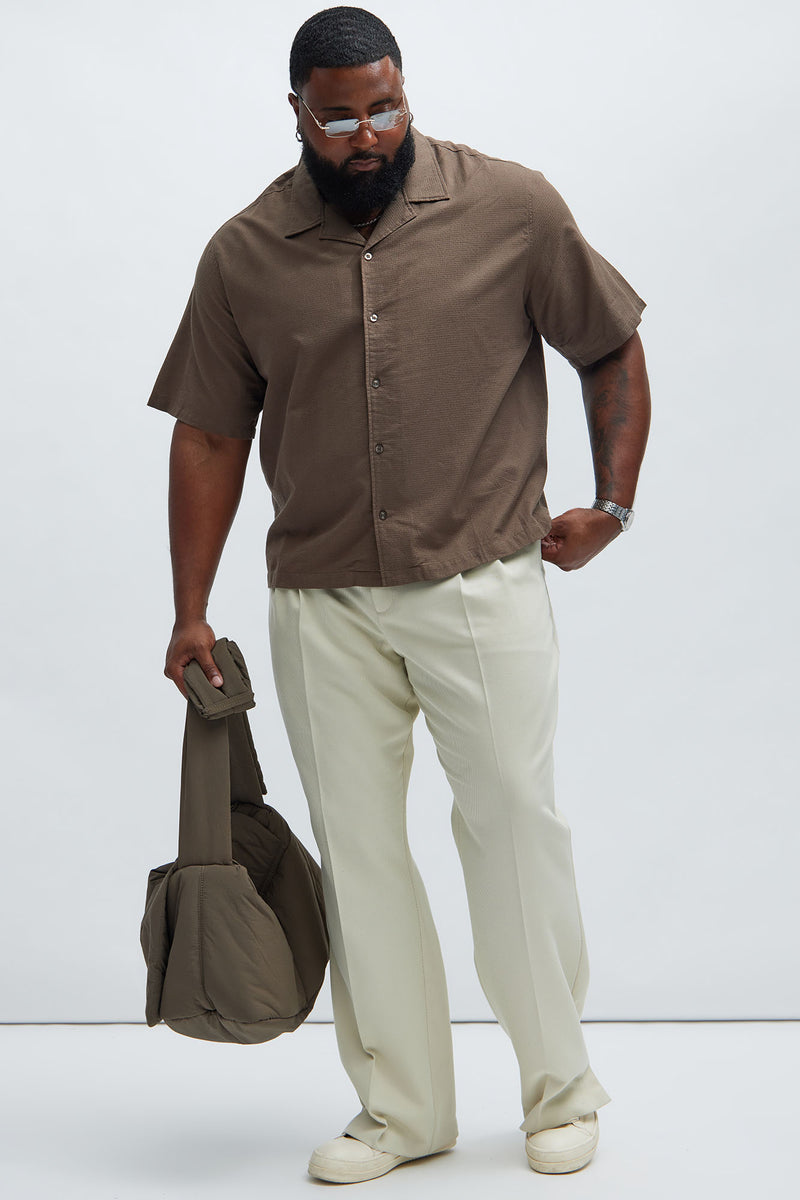 Mathematics Shirt - Brown | Fashion Nova, Mens Shirts | Fashion Nova