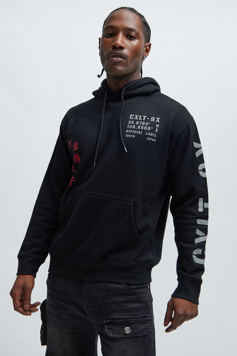 CXLT-9X Hoodie - Black | Fashion Nova, Mens Graphic Tees | Fashion Nova