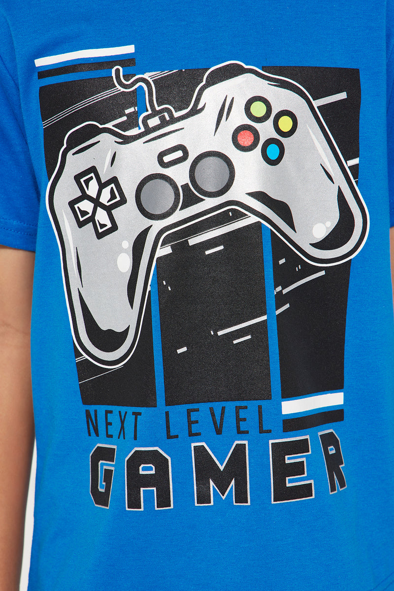 Mini Next Level Gamer Short Set - Blue/Black | Fashion Nova, Kids Sets ...
