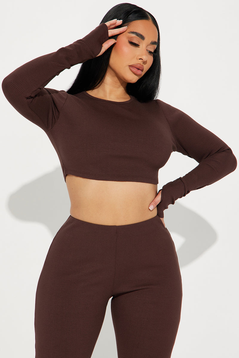 Pia Snatched Pant Set - Chocolate | Fashion Nova, Matching Sets ...