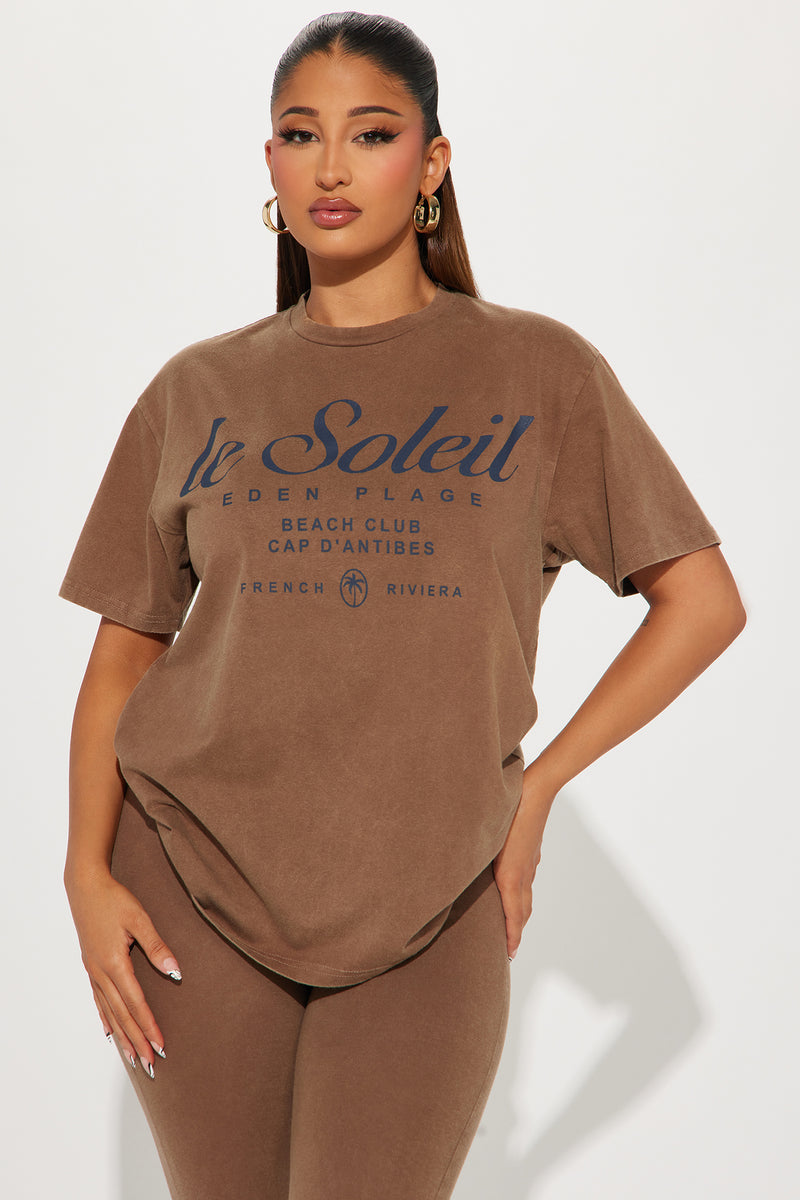 Le Soleil Washed Legging Set - Mocha | Fashion Nova, Matching Sets | Fashion Nova