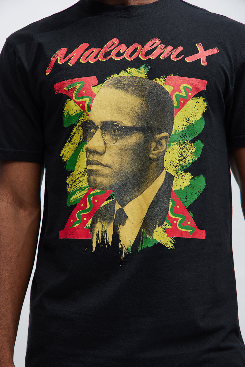 Malcom X Unstoppable Short Sleeve Tee - Black | Fashion Nova, Mens ...