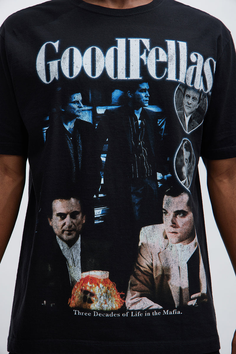 GoodFellas Short Sleeve Tee - Black | Fashion Nova, Mens Screen Tops ...