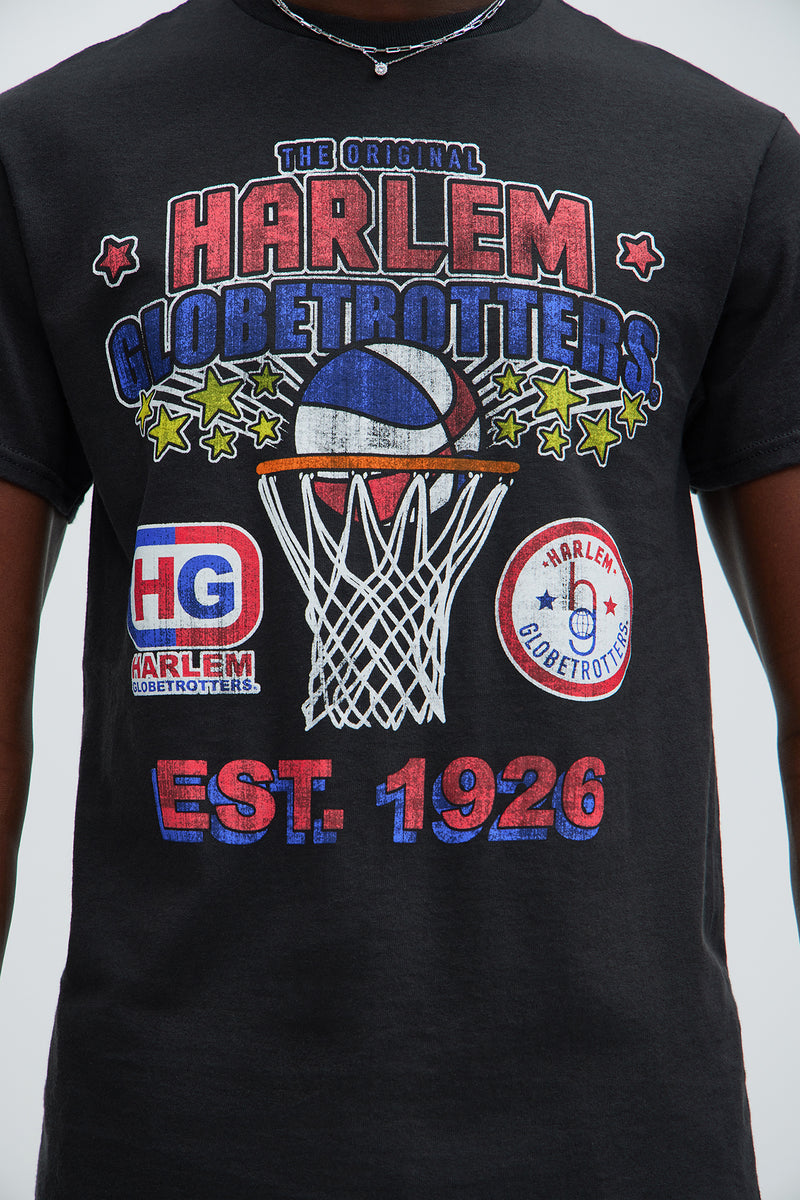 The Original Harlem Globetrotters Short Sleeve Tee - Black | Fashion ...