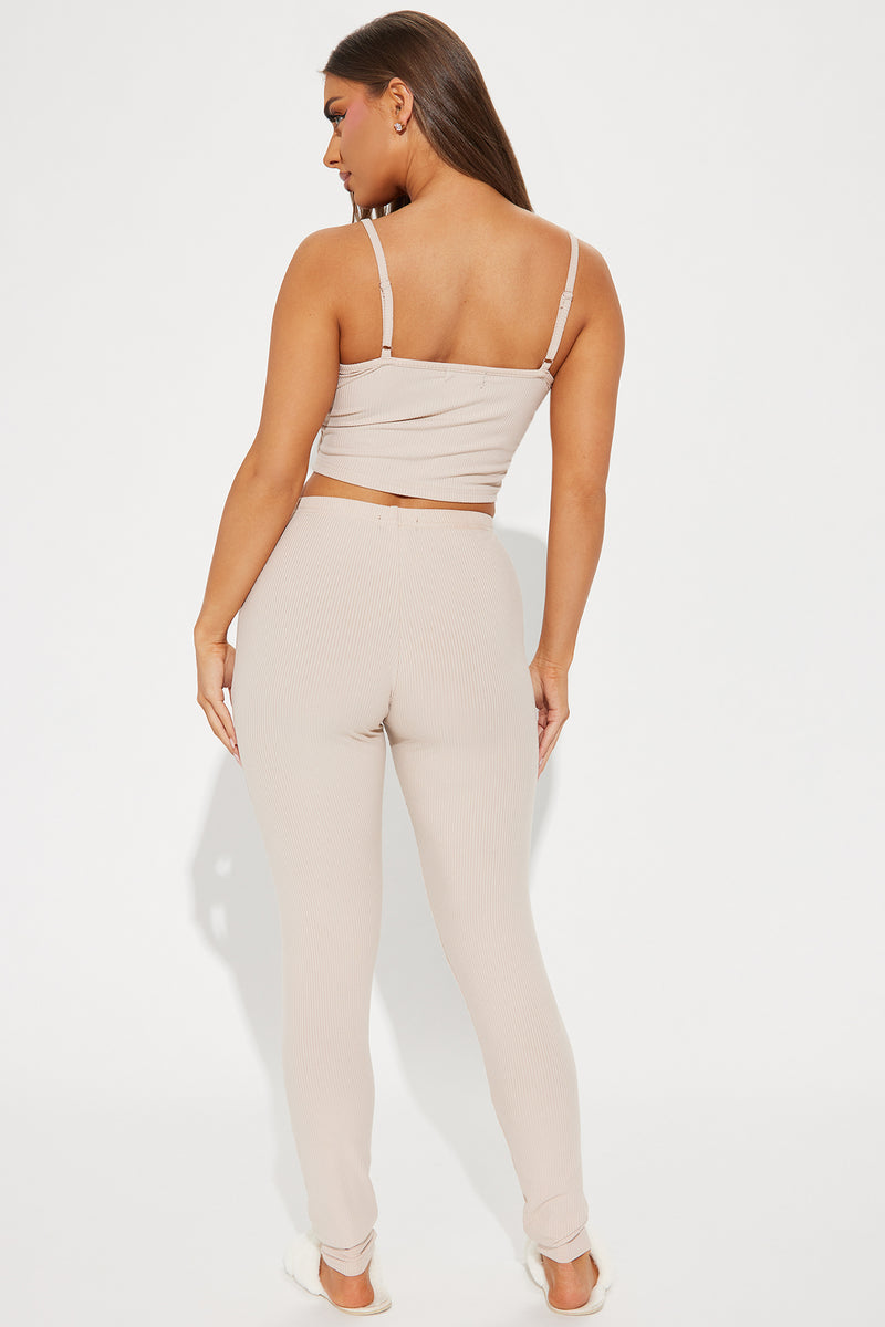 Sleep And Slay PJ Jogger Set - Sand | Fashion Nova, Lingerie ...