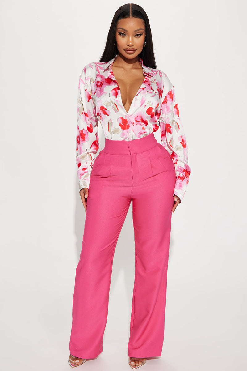 Primrose Floral Shirt - Ivory/combo | Fashion Nova, Shirts & Blouses ...
