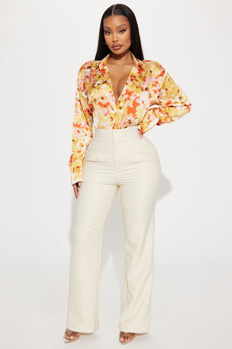 Everything I Need Satin Shirt - Multi Color | Fashion Nova, Shirts ...