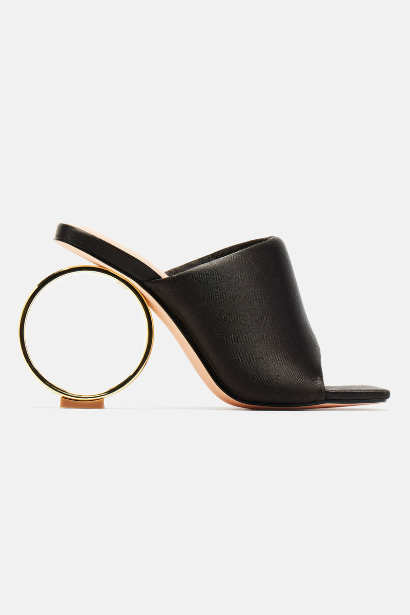 Feelin' Popular Heeled Sandals - Black | Fashion Nova, Shoes | Fashion Nova