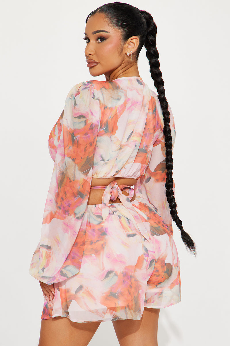 Caught In The Sun Romper - Pink/combo | Fashion Nova, Rompers | Fashion ...