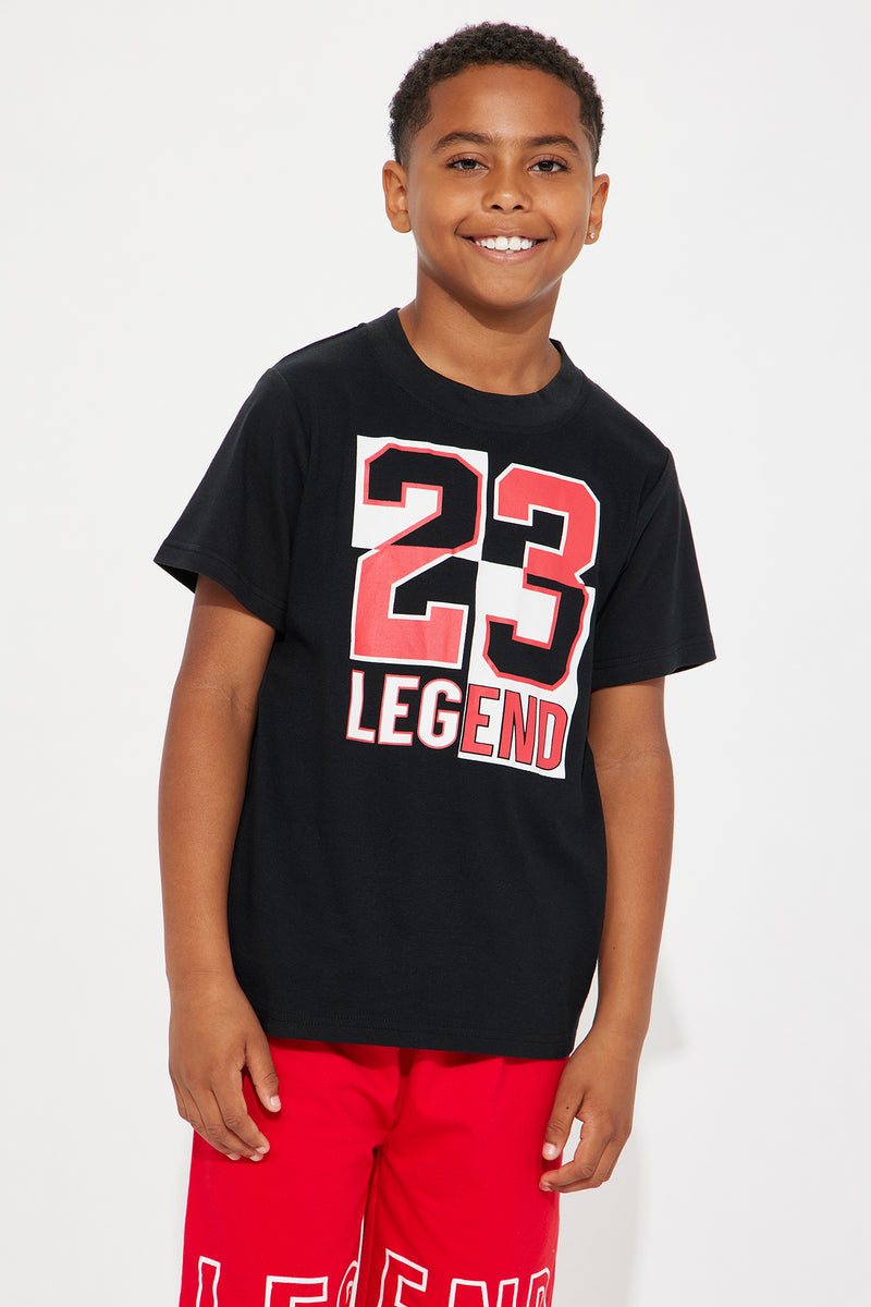 Mini Missing The Shade Short Set With Hat - Black/Red | Fashion Nova ...