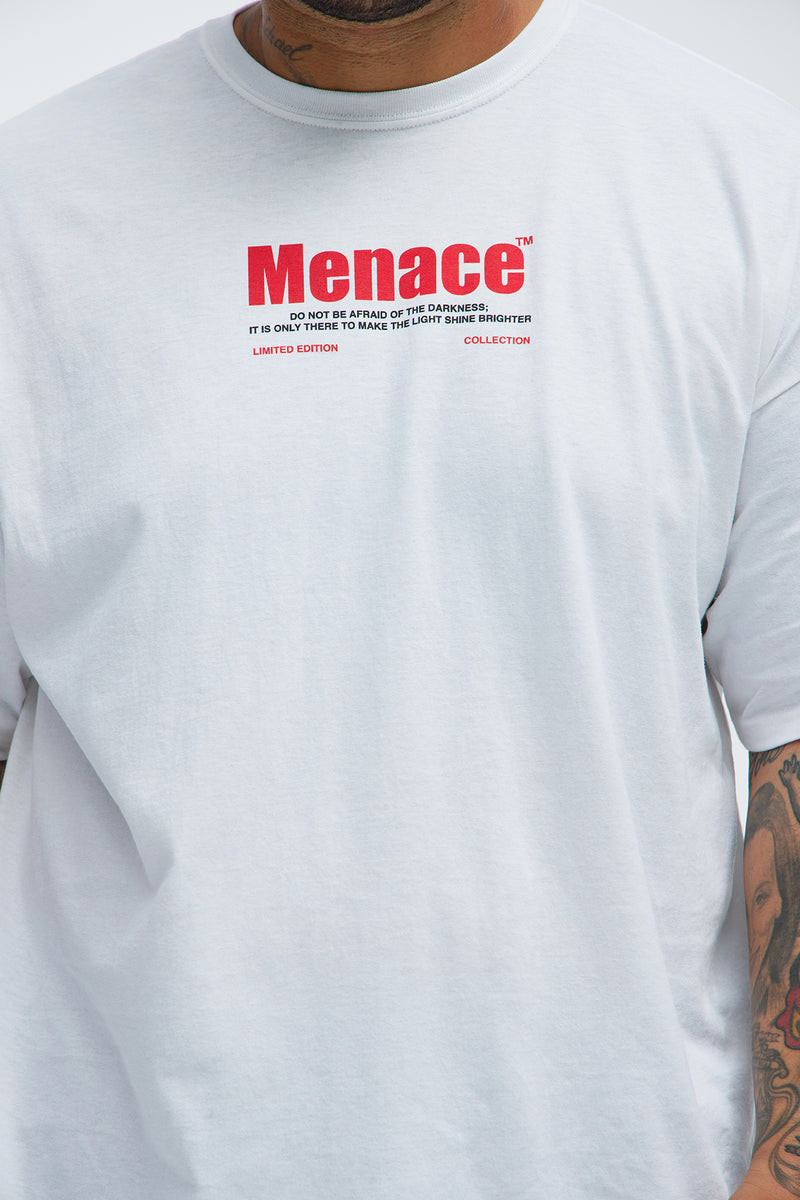 Menace Luxury Cruise Short Sleeve Tee - White | Fashion Nova, Mens ...