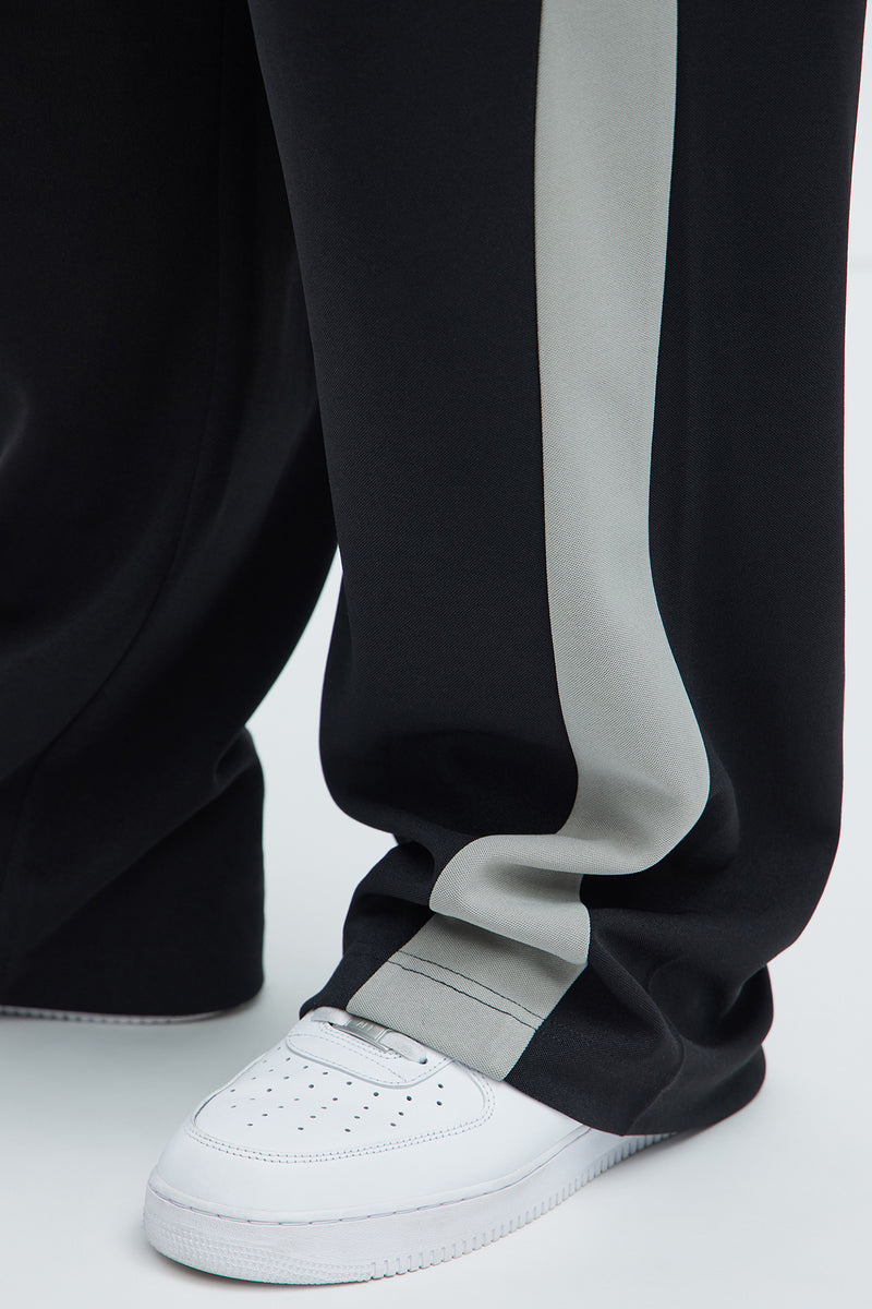 Hopper Relaxed Track Pants - Black | Fashion Nova, Mens Pants | Fashion ...
