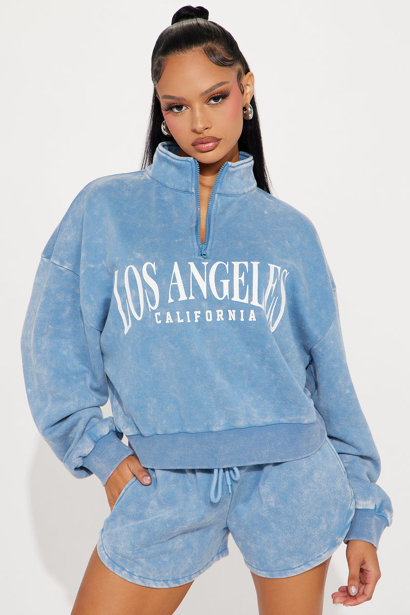 LA Vibes Short Set - Blue | Fashion Nova, Matching Sets | Fashion Nova
