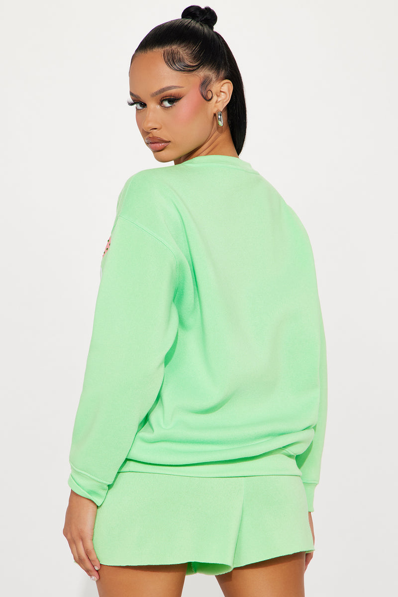 Destination Fleece Short Set - Green | Fashion Nova, Matching Sets | Fashion Nova