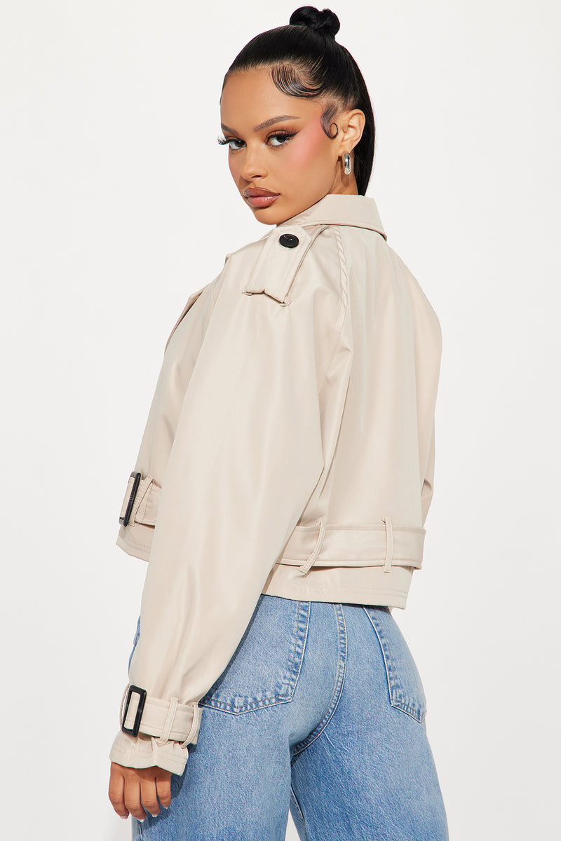 Ava Cropped Jacket - Tan | Fashion Nova, Jackets & Coats | Fashion Nova
