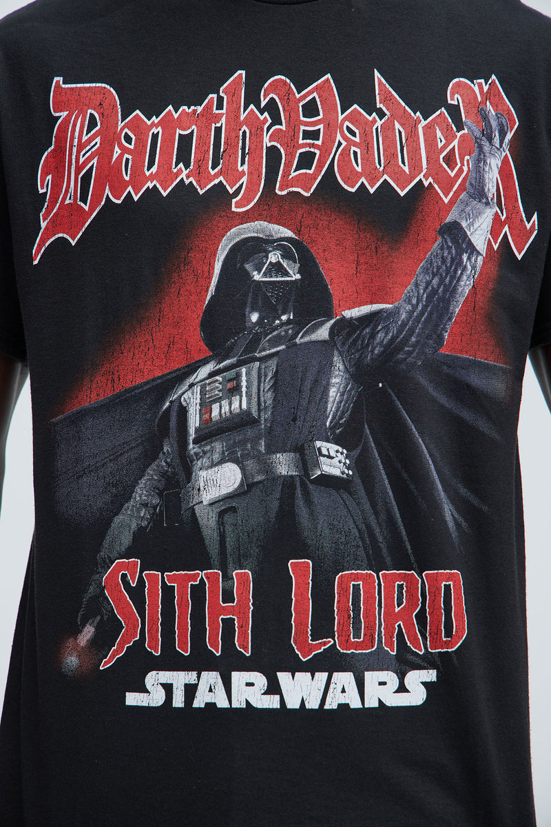 Star Wars Darth Vader Sith Lord Short Sleeve Tee - Black | Fashion Nova ...