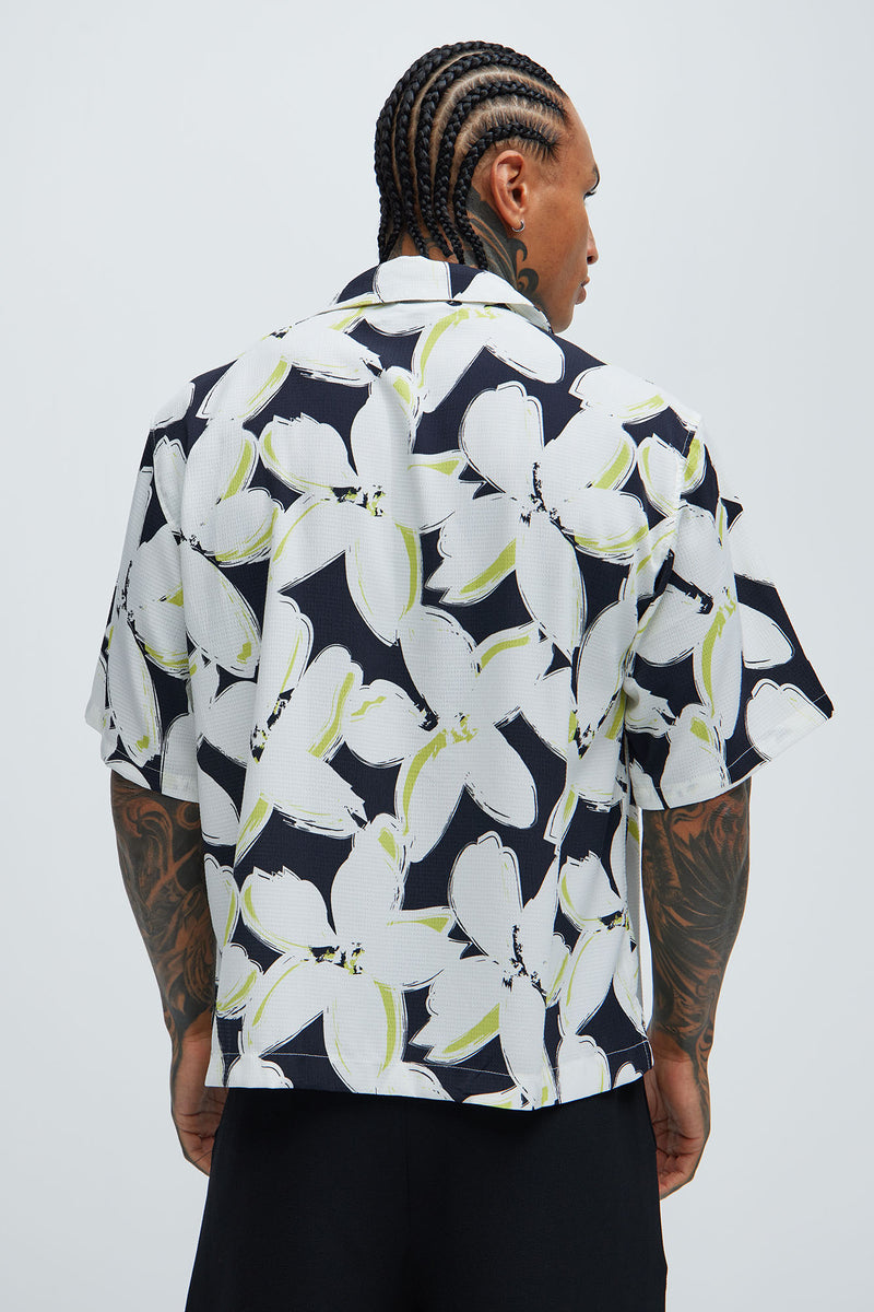 Hartwell Textured Shirt - White/combo | Fashion Nova, Mens Shirts ...