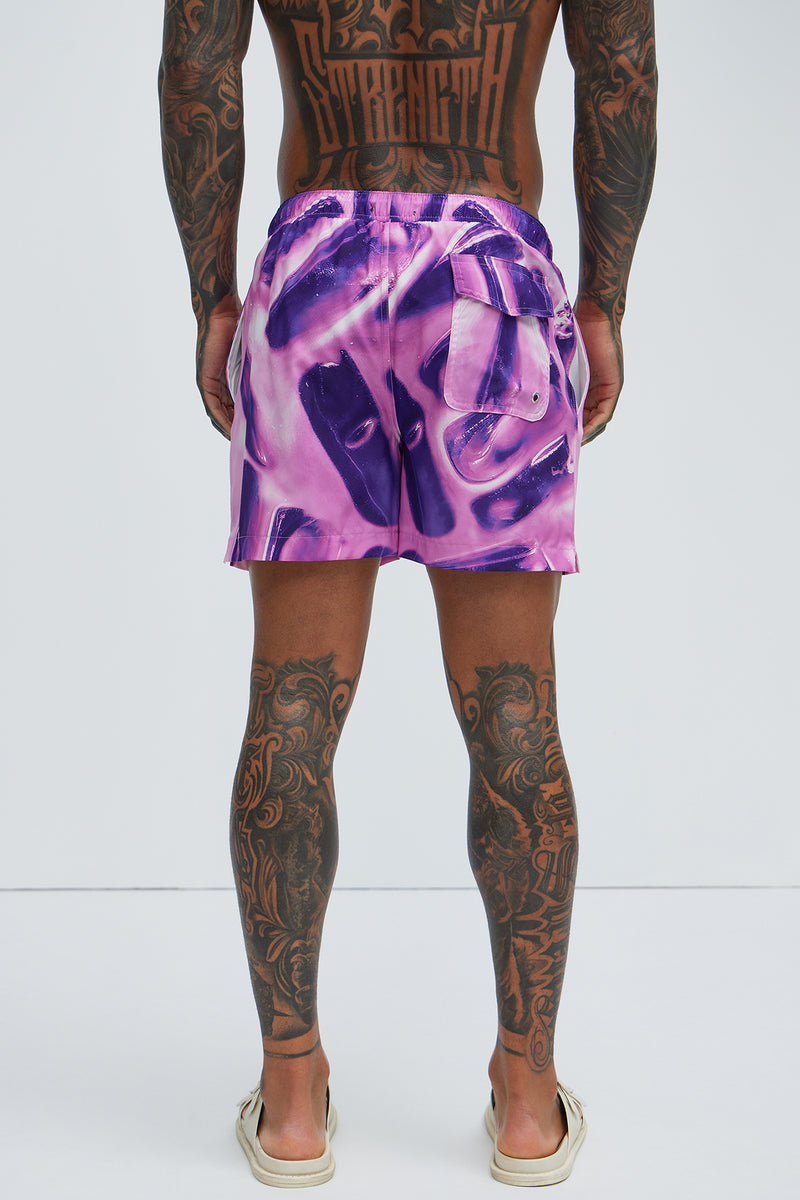 Douple Cup Swim Trunks - Purple | Fashion Nova, Mens Swim | Fashion Nova